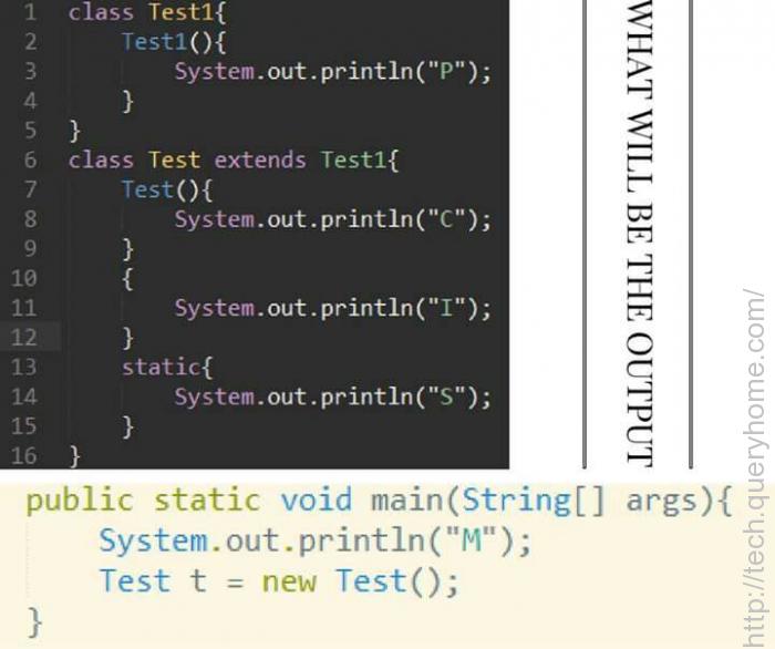 What Will Be The Output Of The Static Blocks In This Program Of Java